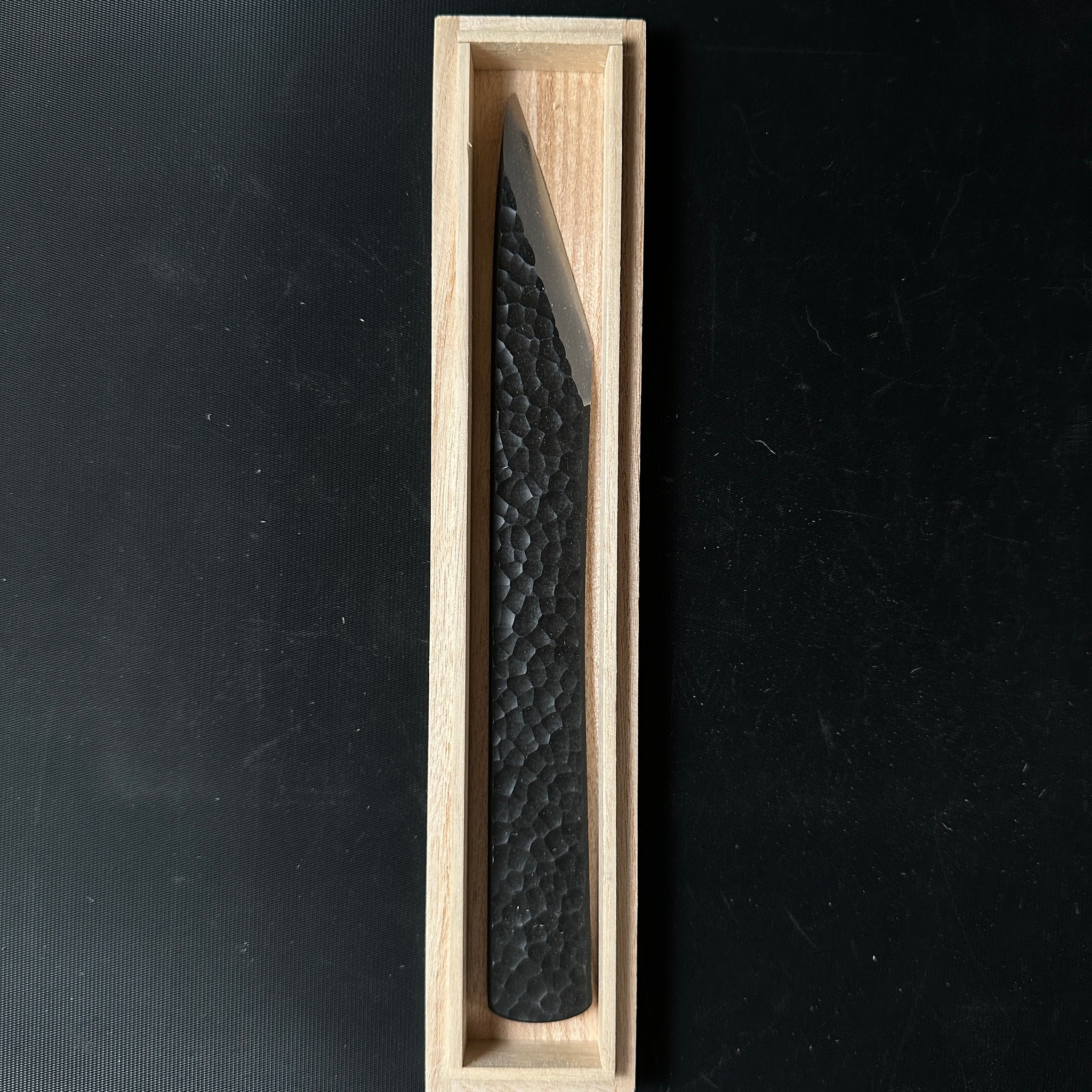 Yoshihide Sakamitsu Tsuchime Kokatana with White Steel 吉秀 三代坂光作 切出小刀 右