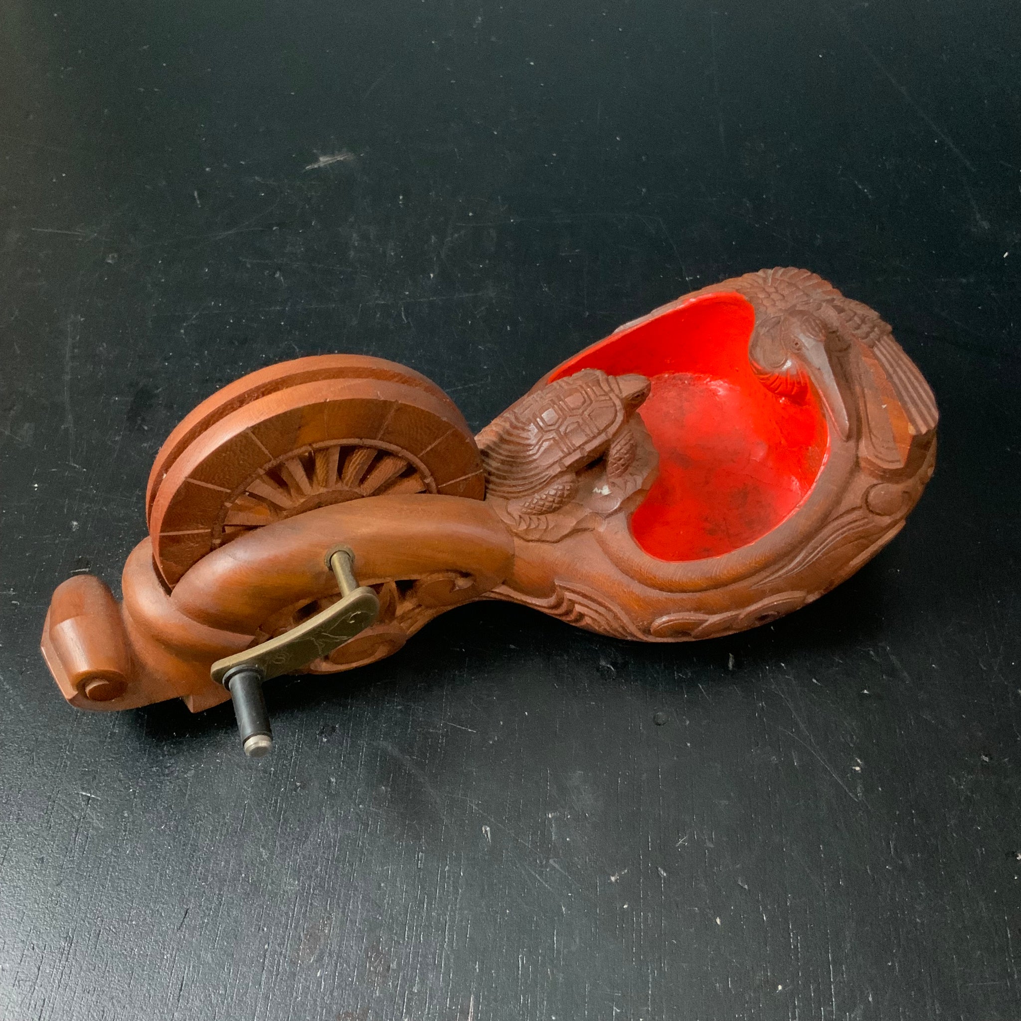 #ST55 Japanese Carpenter Ink Pot Traditional Measuring Tools Sumitsubo