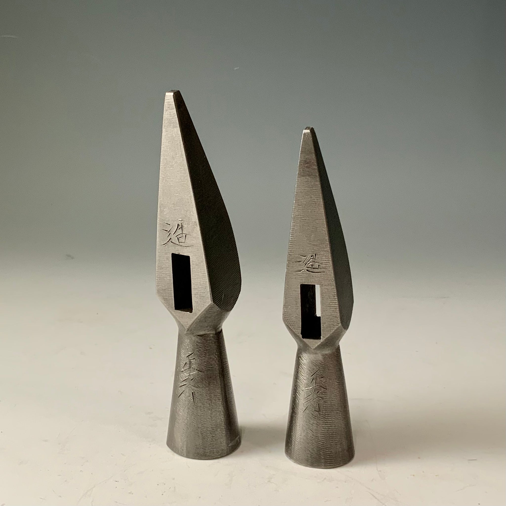 Doshinsai Masatsura Funate File finish Hammers 道心斎正行 馬場正行氏作 鋼付 舟手玄翁 ヤス