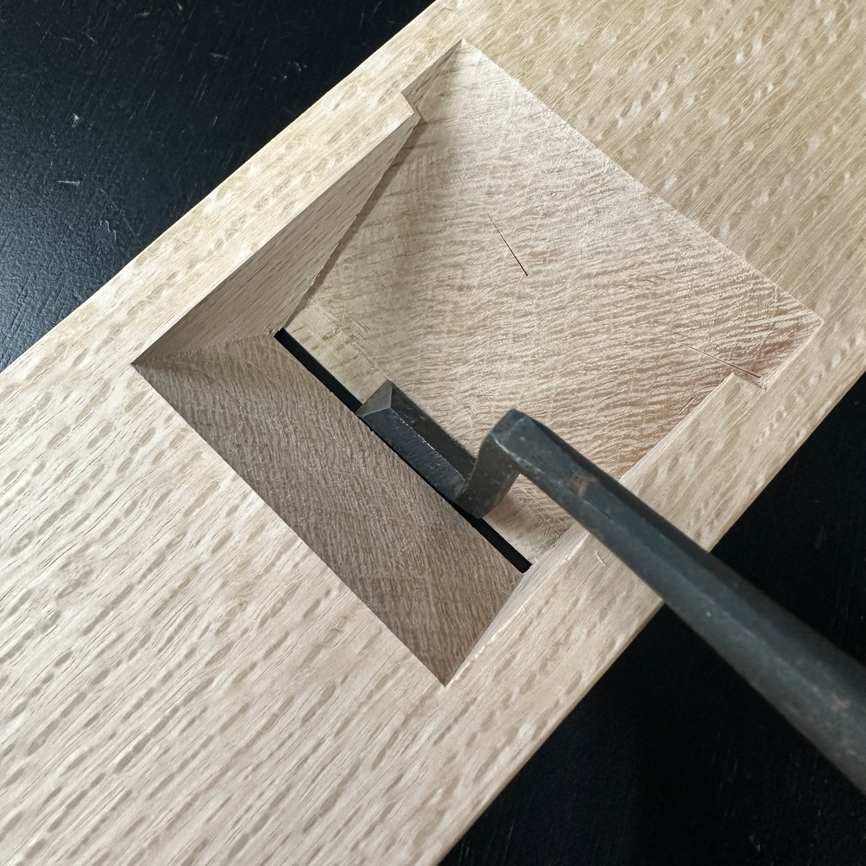 Kanetake Trowel chisel (Kote nomi) Dovetail type For Plane's wooden bo