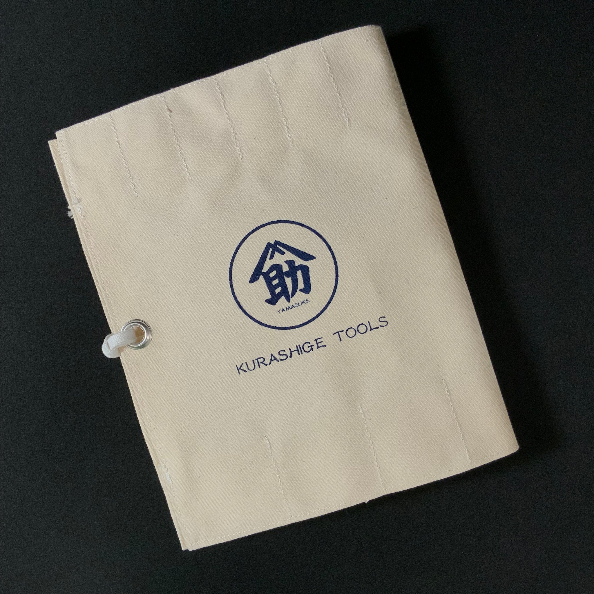 山助印 追入鑿用 布製鑿巻 YAMASAUKE Chisel and Tool Roll Bag For bench chisels