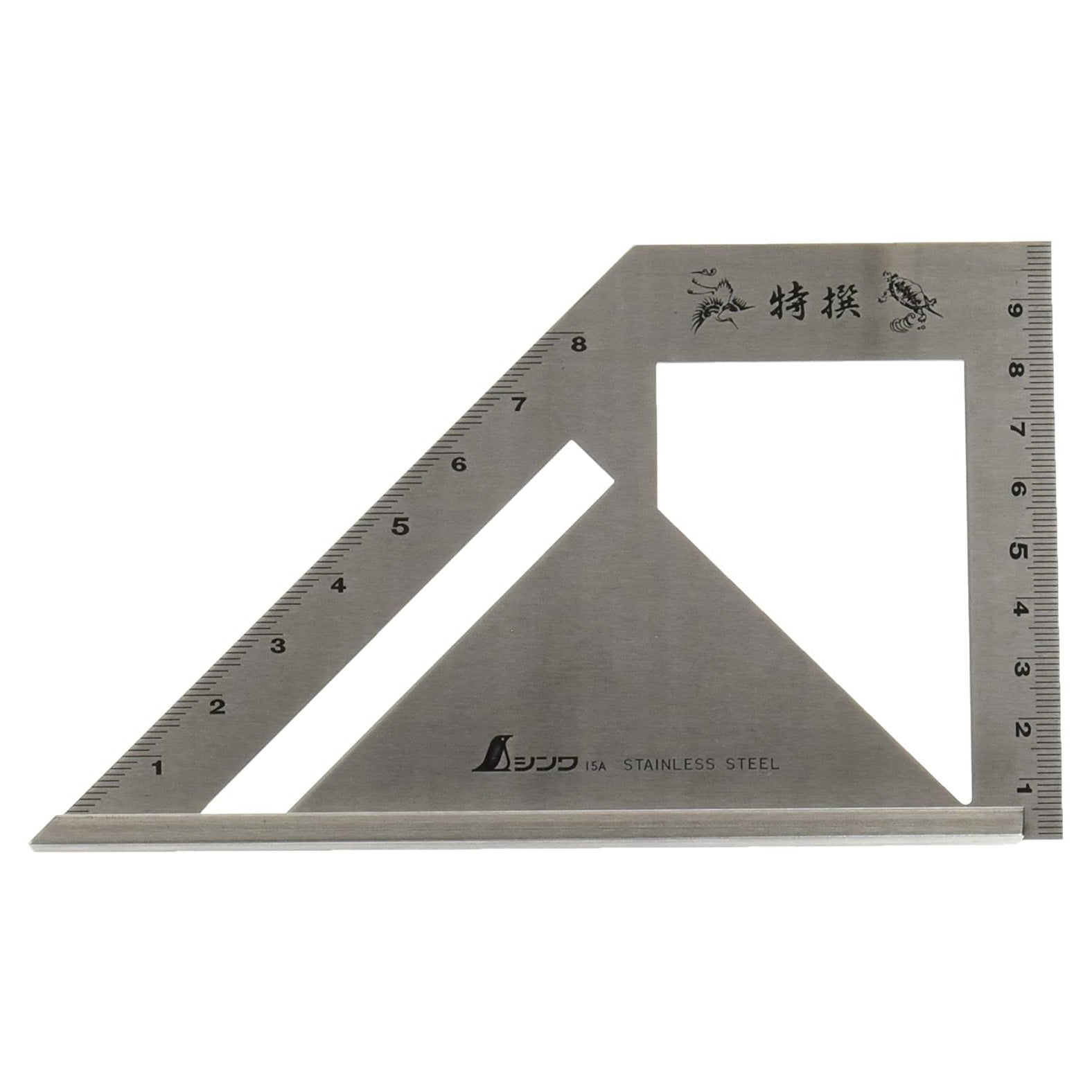 Shinwa Combination Square ~ Mitre Gauge & Mitre Square 45° & 9