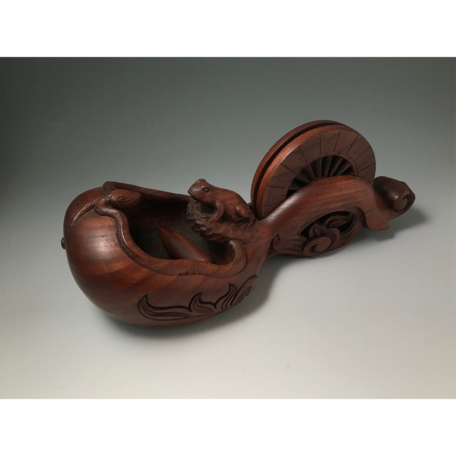 #ST41 Japanese Carpenter Ink Pot Traditional Measuring Tools Sumitsubo