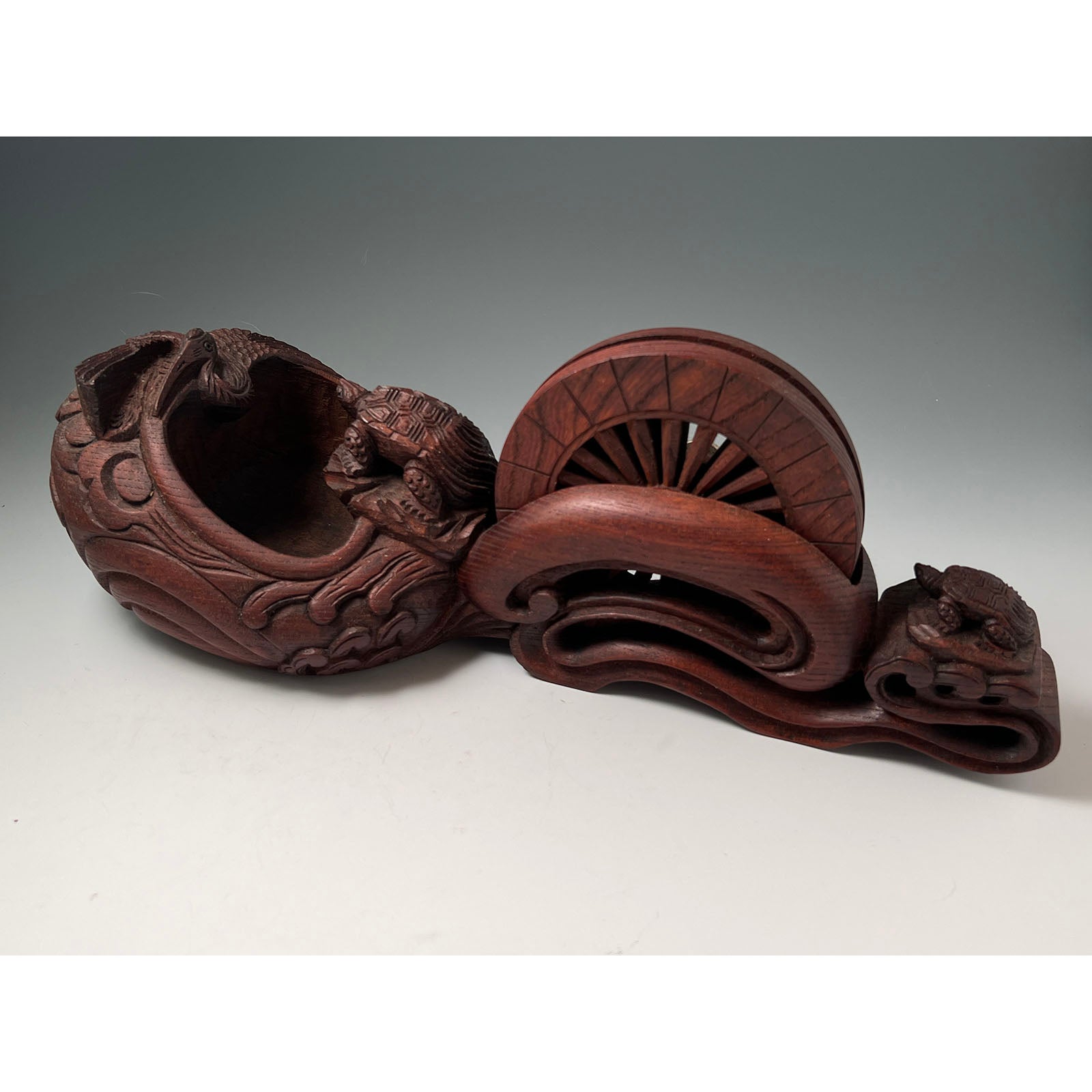 #ST42 Japanese Carpenter Ink Pot Traditional Measuring Tools Sumitsubo ...